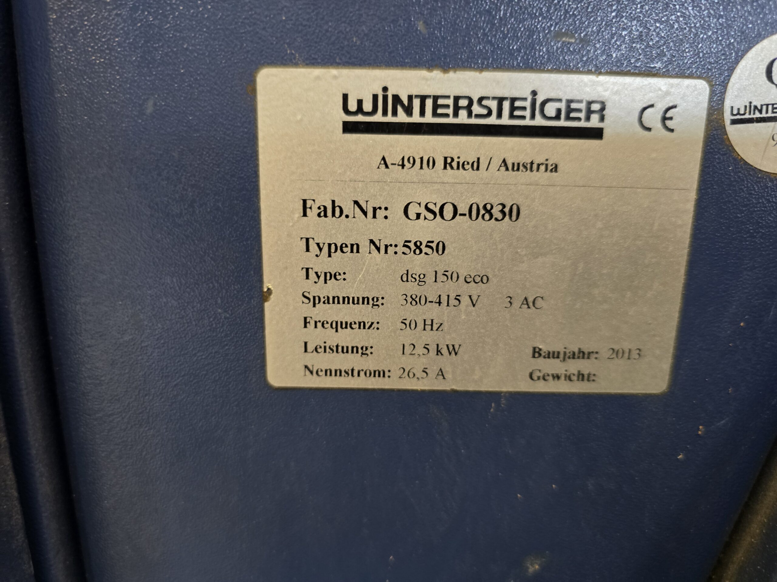 Wintersteiger DSG ECO Lamella Production Machine - greentimbercoltd.com